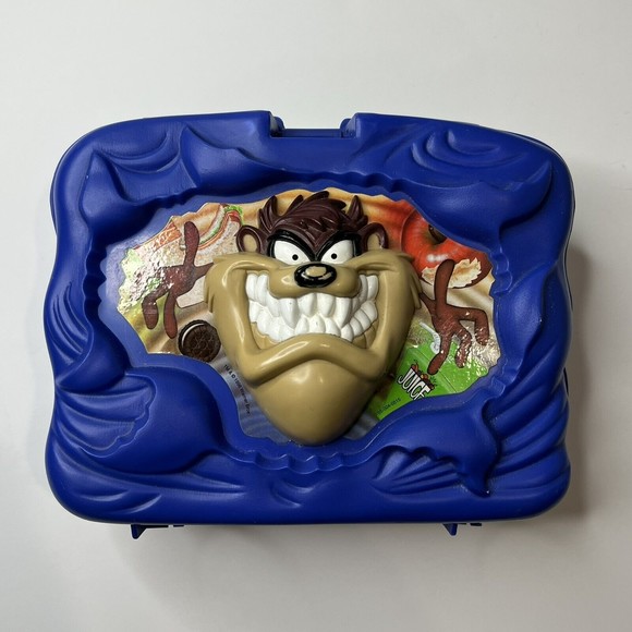 Warner Bros. | Kitchen | Vintage Taz 996 Lunch Box Blue Tazmanian Devil ...